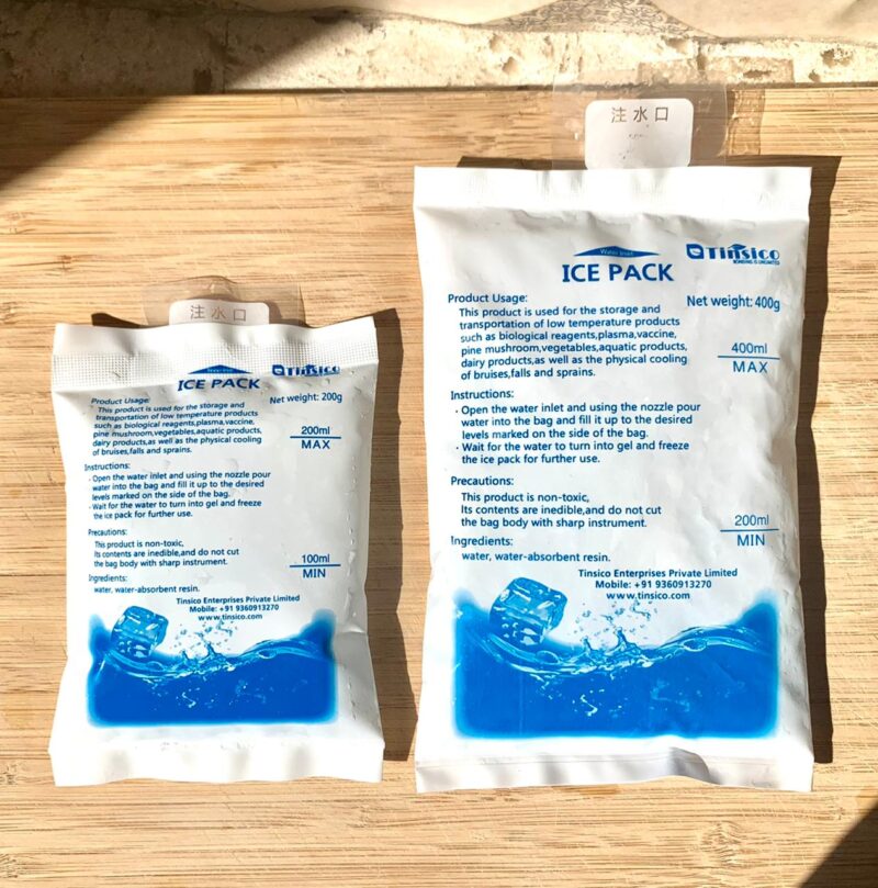 Reusable Water Injection Ice Gel Pack - Tinsico