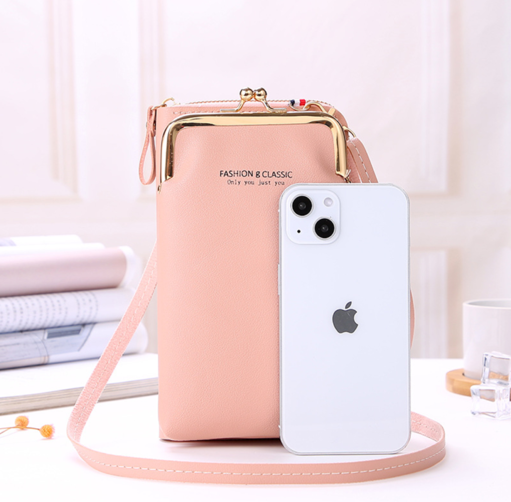 Cross Body Phone Bag (Vertical) - Tinsico